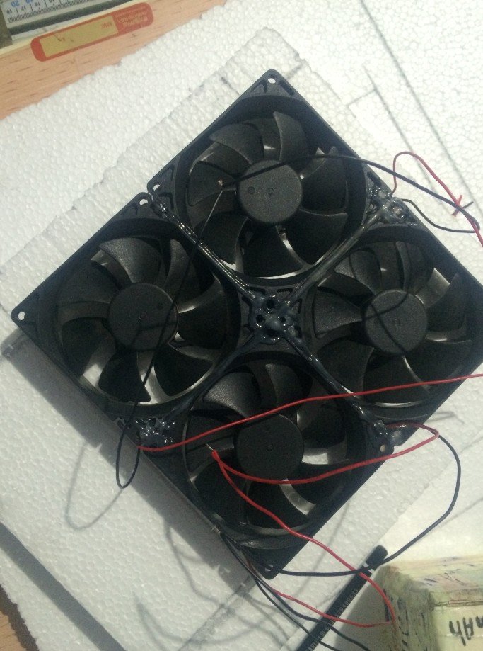 DIY Peltier Air Cooler